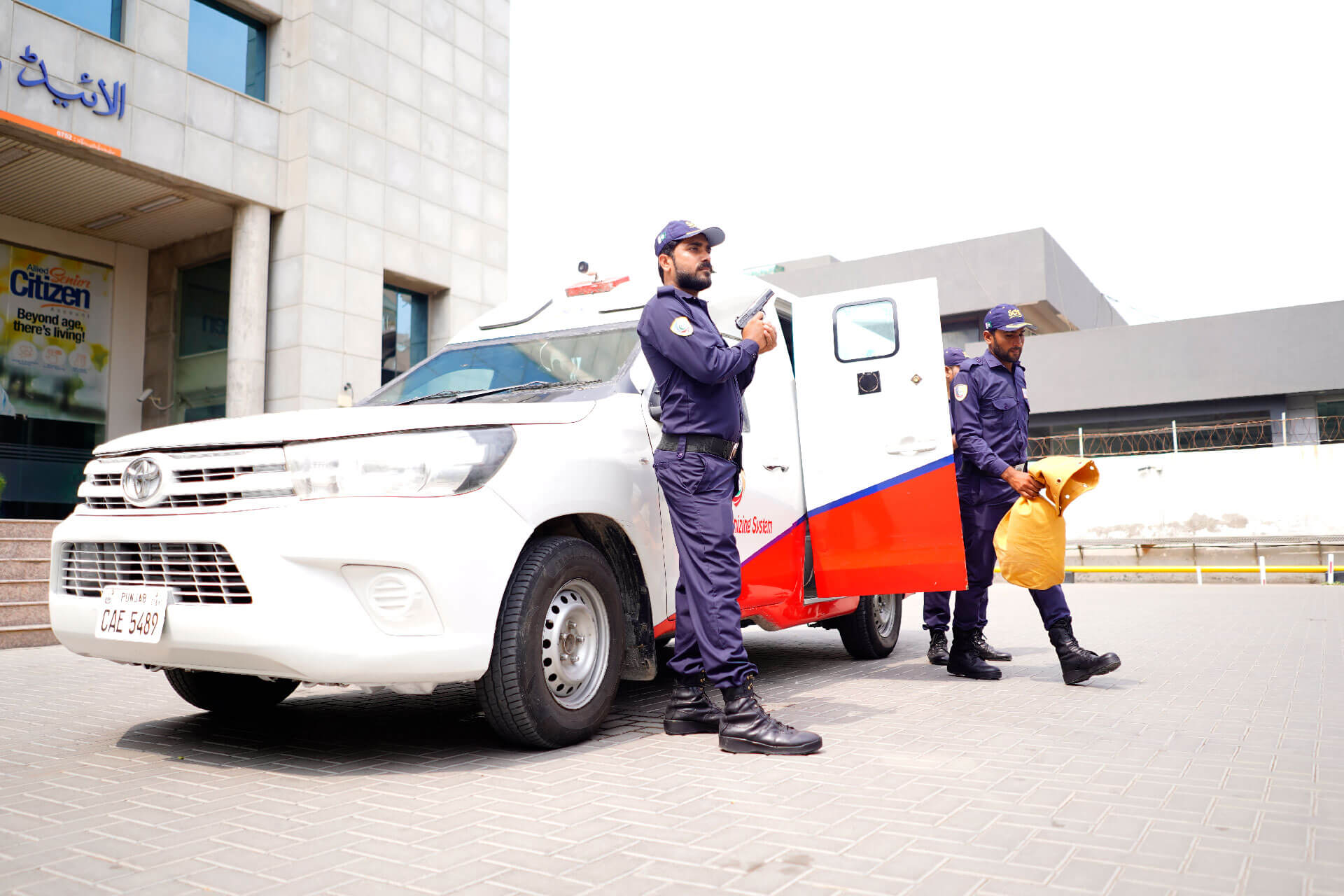 Cash In Transit Services - SOS Pakistan